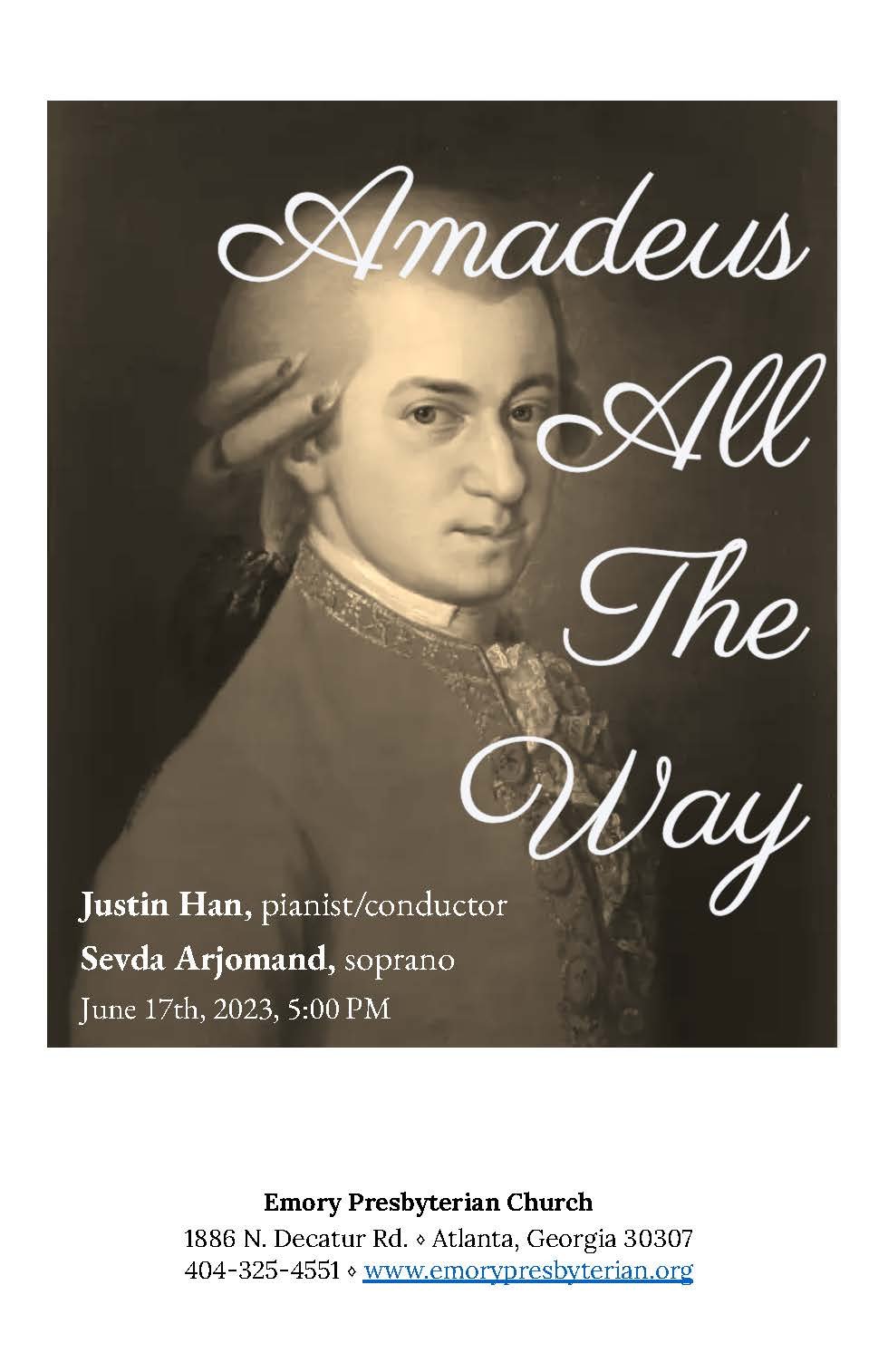 Justin Han Performs all Mozart Program this Saturday! - Silva Music Studios